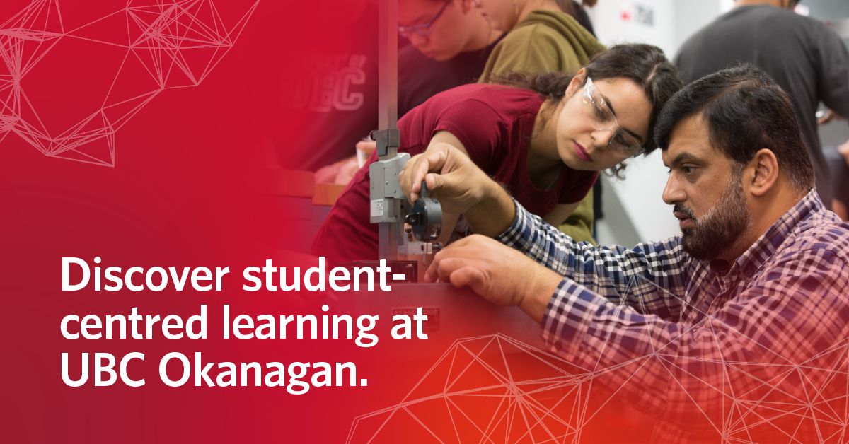 Discover student-centred learning at UBC Okanagan | UBC Engineering